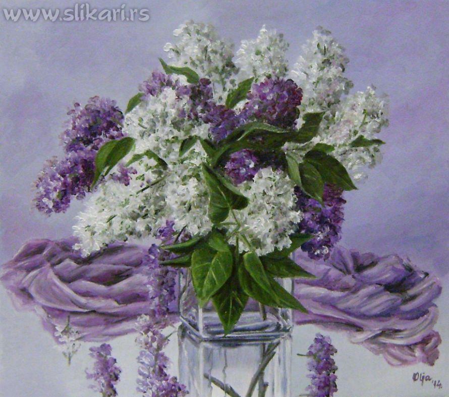 Olivera Samardžija - Jorgovan - Portal savremenih slikara - www.slikari.rs