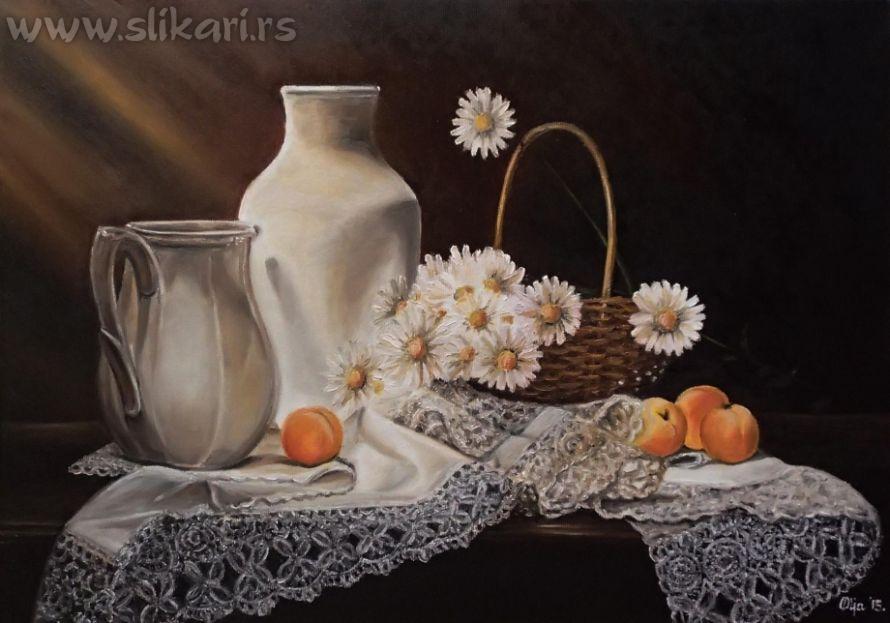 Olivera Samardžija - Bele rade - Portal savremenih slikara - www.slikari.rs